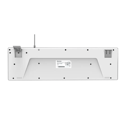 Meetion MT-K300 USB Ultrathin Keyboard with English Keyboard Layout (White)
